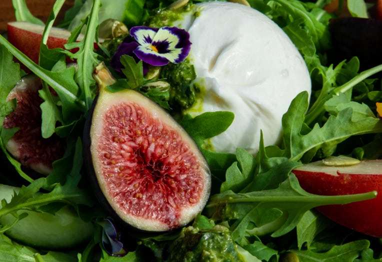 Burrata and Fig Salad – Fussels Fine Foods