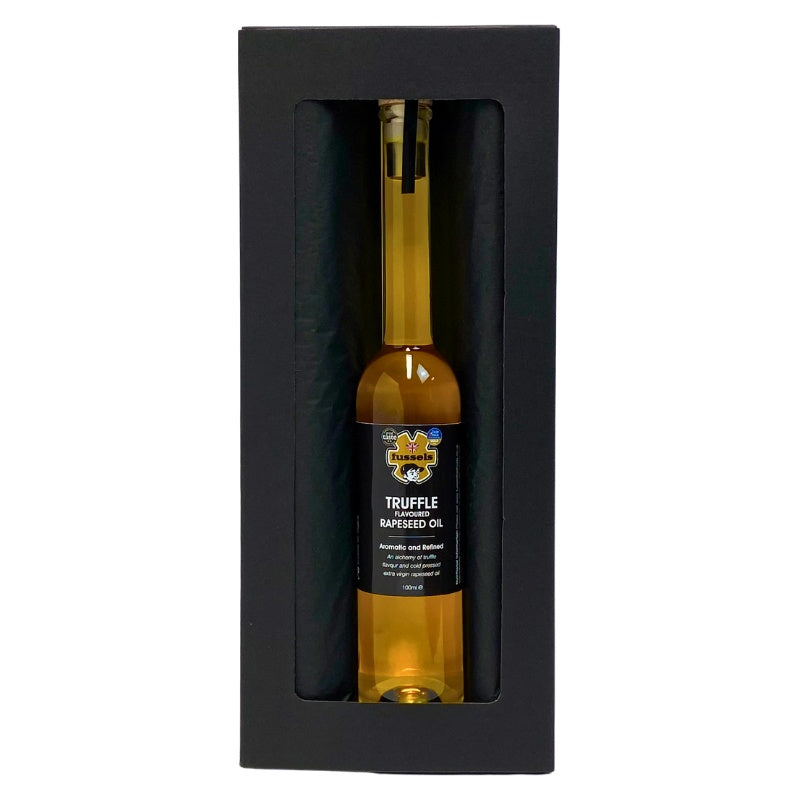 Classic Truffle Oil Gift Box (100ml) Truffle Infused Cold Pressed Rape ...