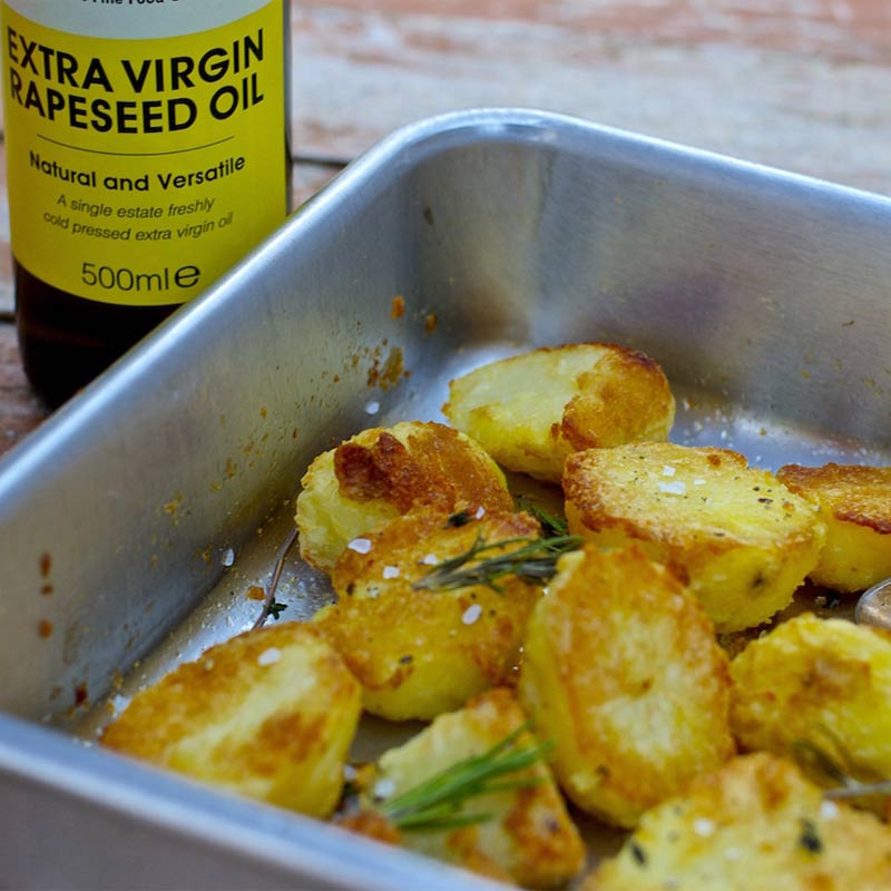 Somerset Cold Pressed Rapeseed Oil – 5 Litre Container – Fussels Fine Foods